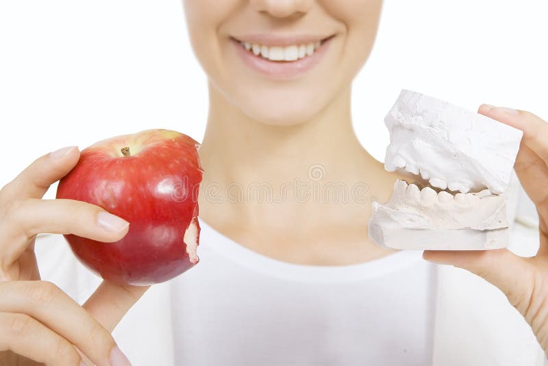 Correction of Bite (denture Model) Stock Photo - Image of daylight ...