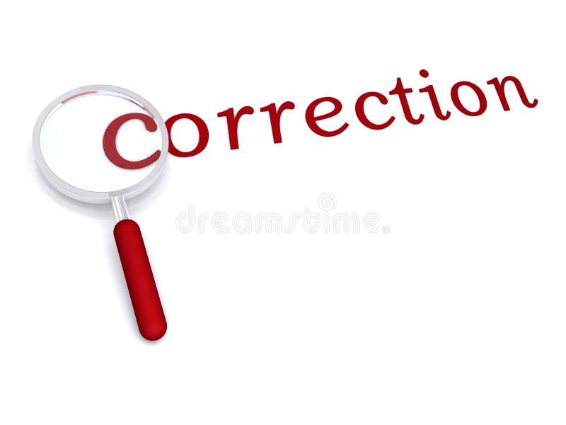 Correction Clipart
