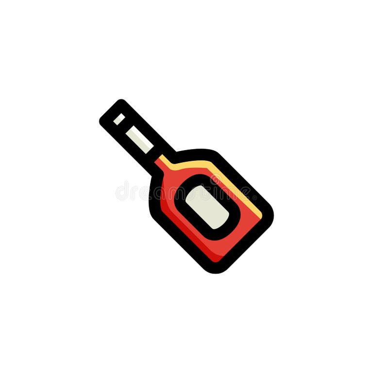 Correction Pen Icon stock vector. Illustration of stationery - 266539527