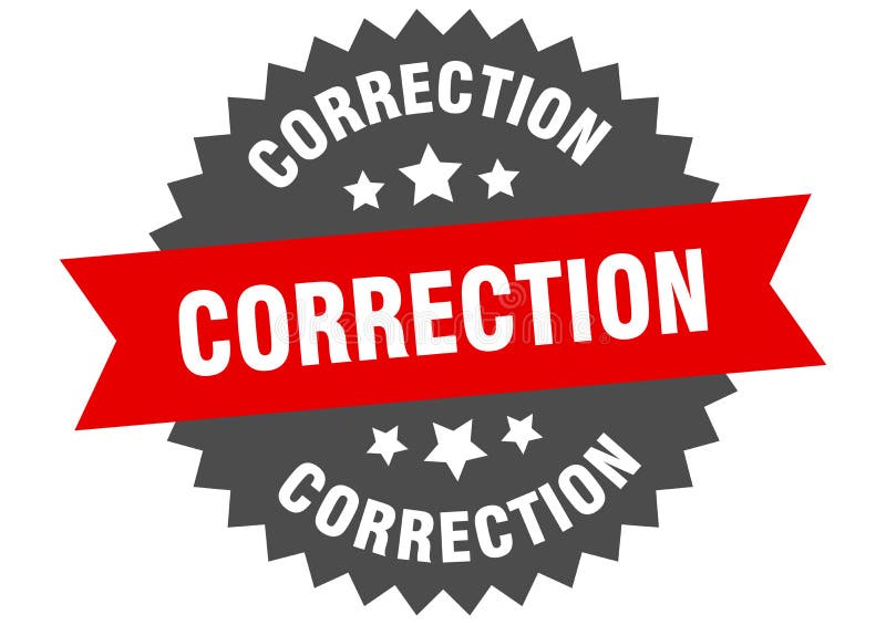 Correction Label Stock Illustrations – 721 Correction Label Stock ...