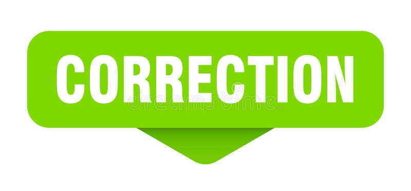Correction Sticker Stock Illustrations – 540 Correction Sticker Stock ...