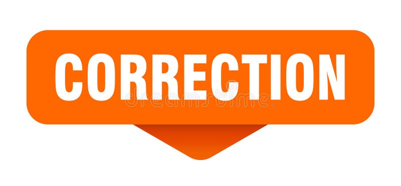 Correction Sticker Stock Illustrations – 575 Correction Sticker Stock ...