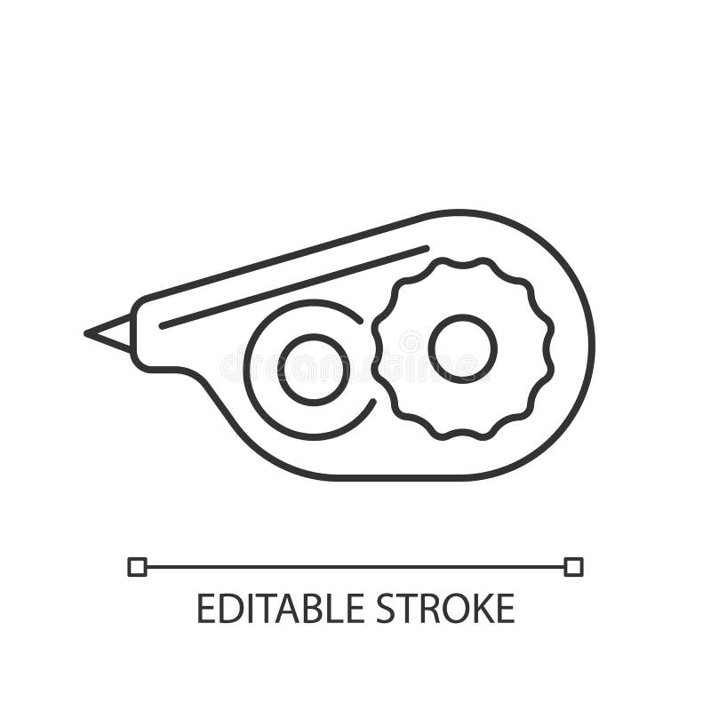 Correction Tape Drawing Stock Illustrations – 227 Correction Tape ...