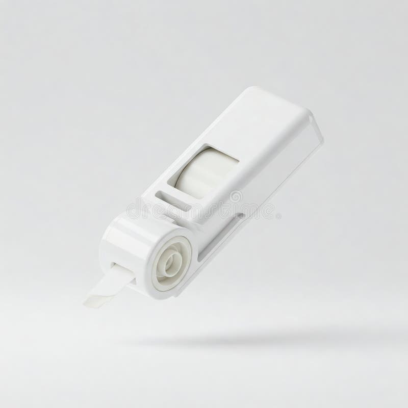 Correction tape roller stock illustration. Illustration of gadget ...