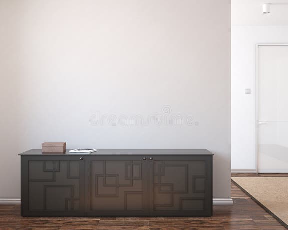 Corredor. ilustração stock. Ilustração de moderno, confidencial - 31349264