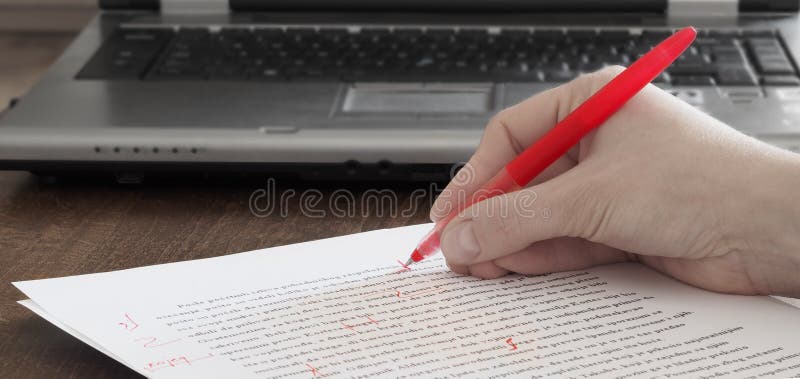 Corregir el texto foto de archivo. Imagen de hardware - 24077420