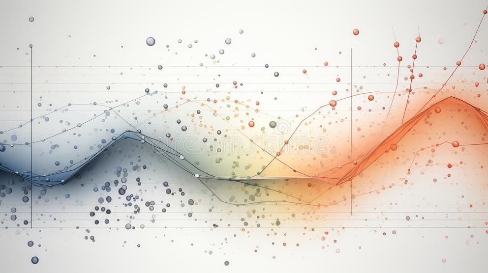 Correlation Data Visualizations Stock Illustration Illustration Of
