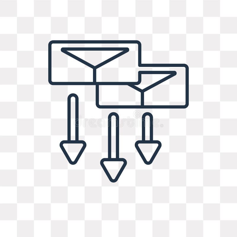 Correspondence Vector Icon on White Background. Flat Vector ...