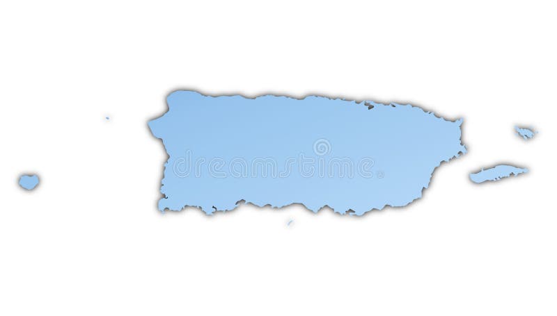 Icono Del Vector Del Mapa De Puerto Rico Aislado En Fondo Transparente ...