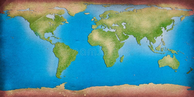 Correspondencia Del Viejo Mundo Stock de ilustración - Ilustración de ...