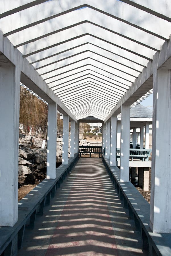 Corridor stock image. Image of symmetry, aisle, colonnade - 13170029