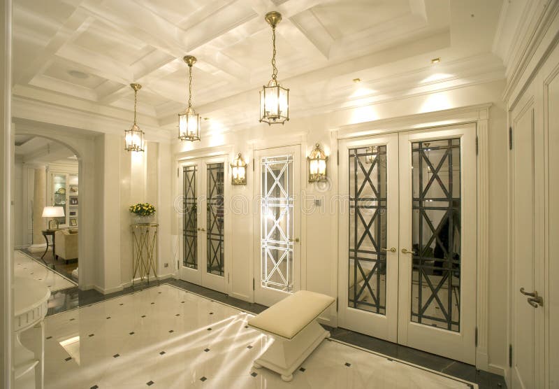 Condo entrance. stock photo. Image of clean, baseboard - 16550756