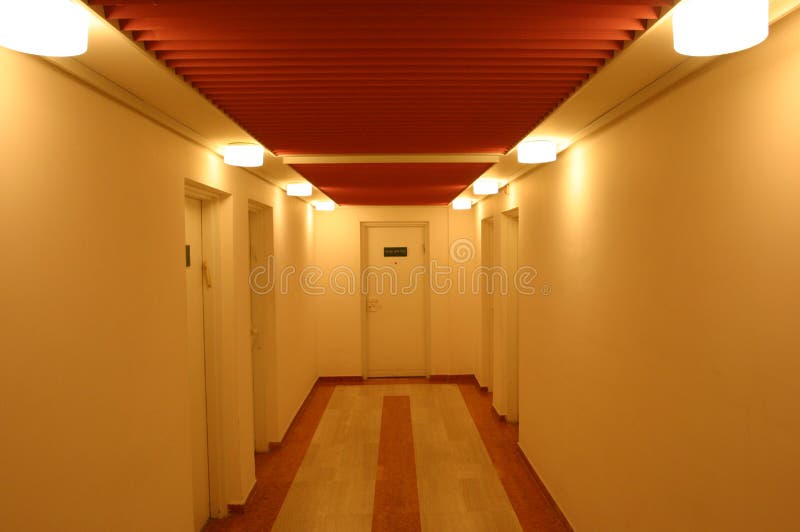 Corridor stock image. Image of door, architecture, passageway - 477197