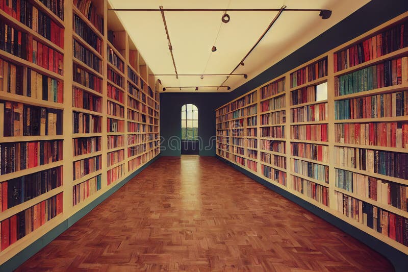 Library Corridor Stock Illustrations – 510 Library Corridor Stock ...