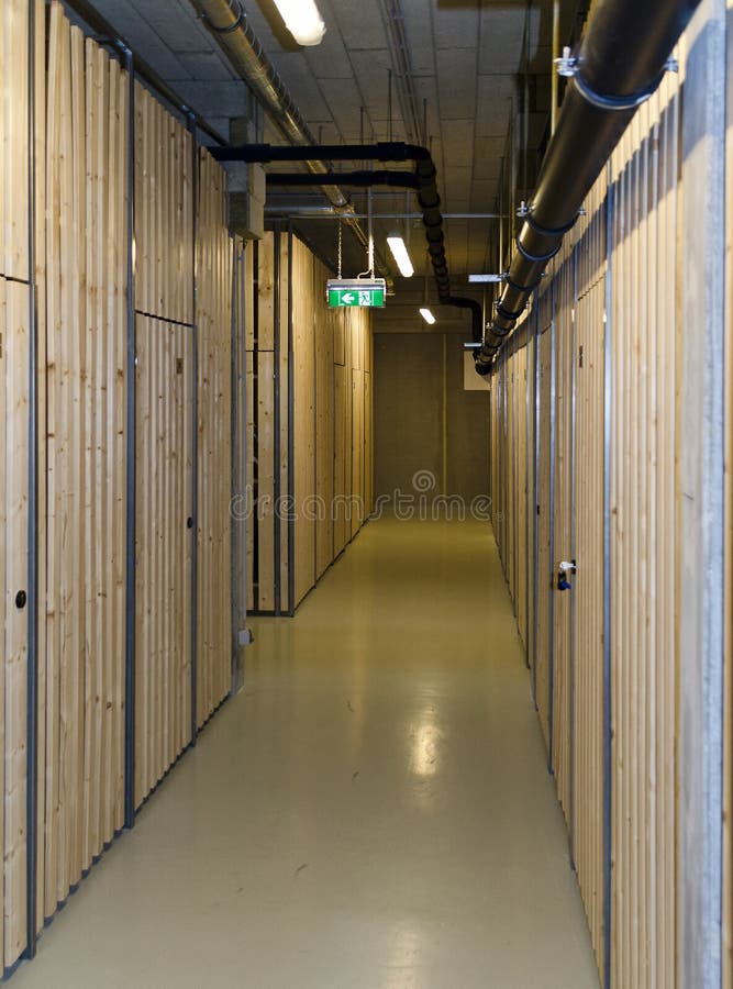 Corridor at a cellar stock photo. Image of technology - 111473084