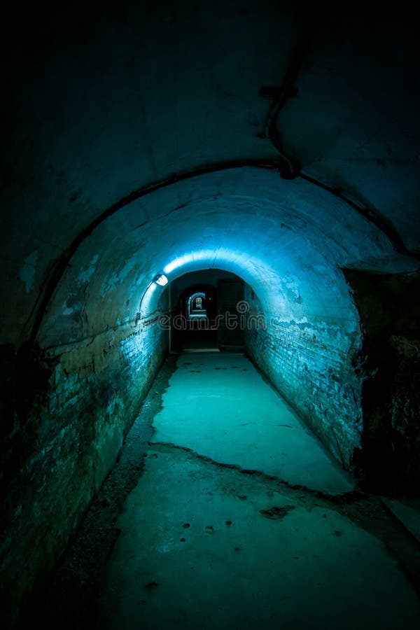 Corridor, Fort 13 Jilava Jail, Romania Stock Image - Image of fort13 ...