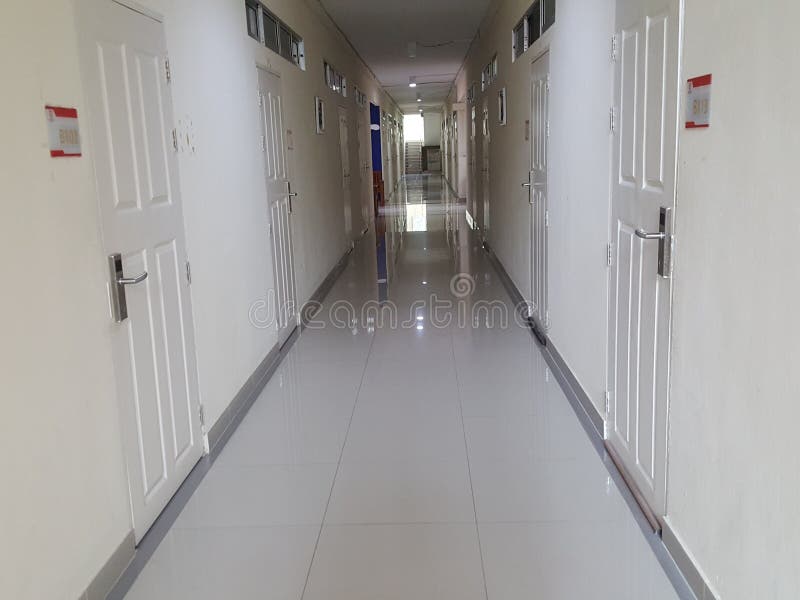 A Corridor in Front of a Hotel Stock Photo - Image of house, hote ...