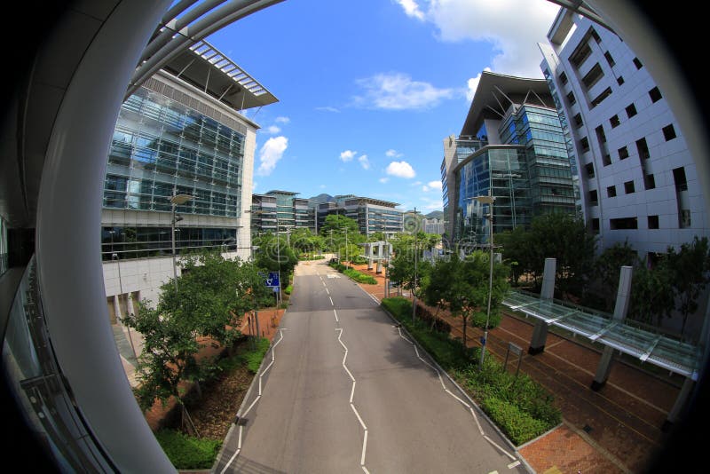 The Corridor in Hong Kong Science Park 21 Aug 2011 Editorial Stock ...