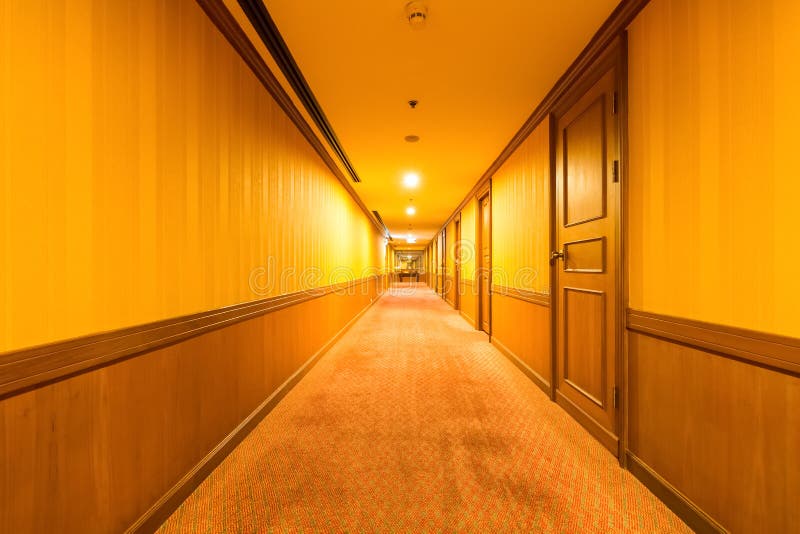 Corridor in the hotel stock image. Image of indoor, frame - 65587485