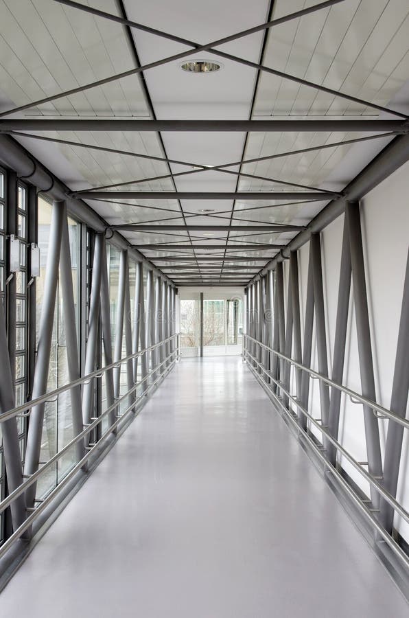 Corridor in a Modern Hospital Stock Image - Image of bright, health ...