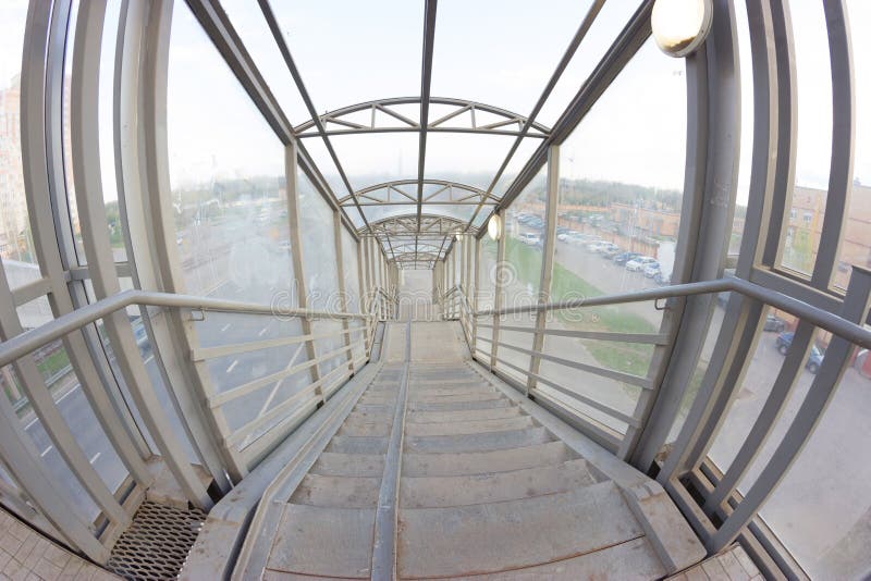 Corridor of Modern Office Building Stock Photo - Image of hallway ...