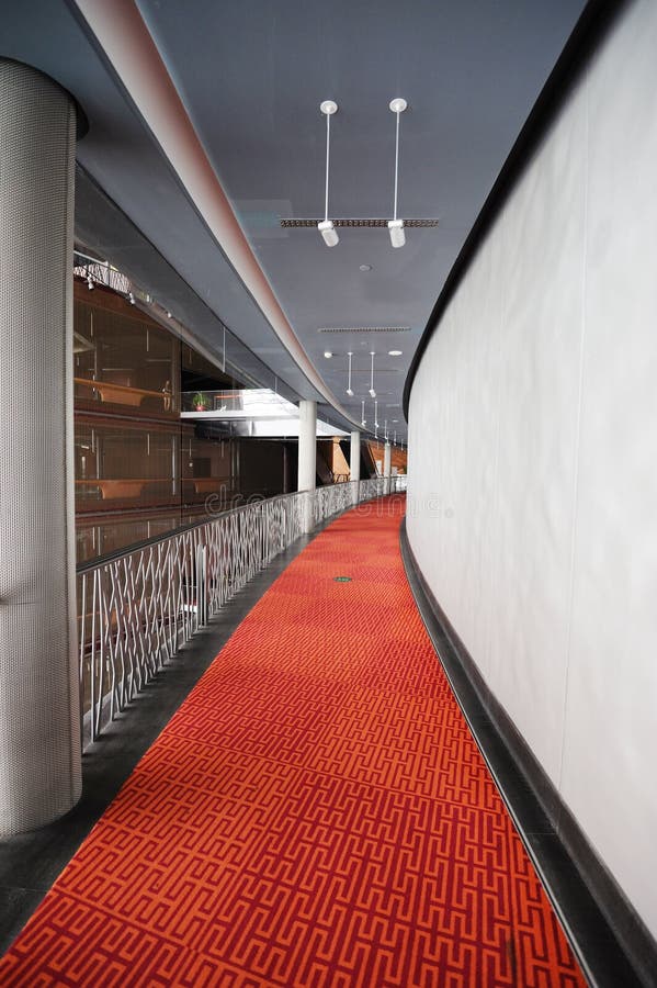 Corridor in the National Grand Theatre Editorial Photography - Image of ...