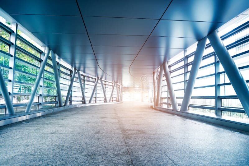 Corridor in Office Building Stock Photo - Image of bright, open: 39087364
