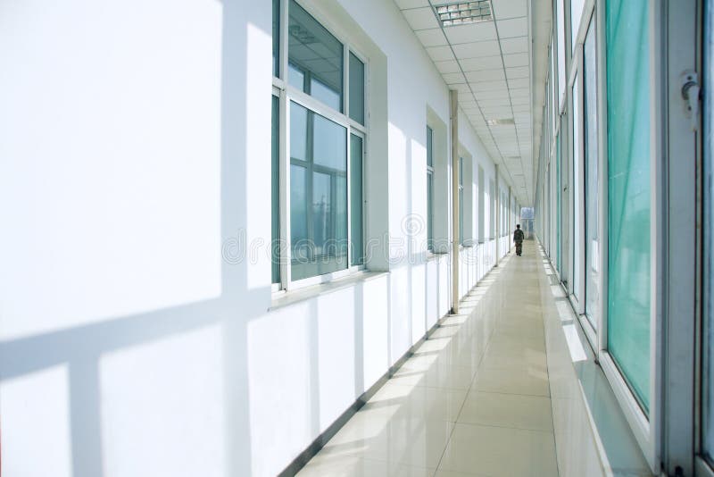 Corridor stock photo. Image of person, passageway, indoors - 63259242