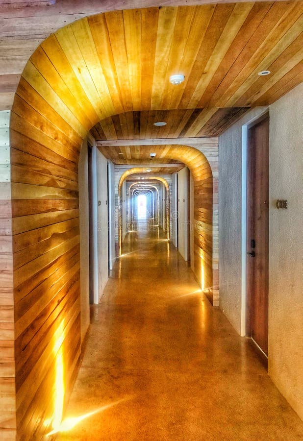 The Corridor stock image. Image of simple, sparkling - 208870205