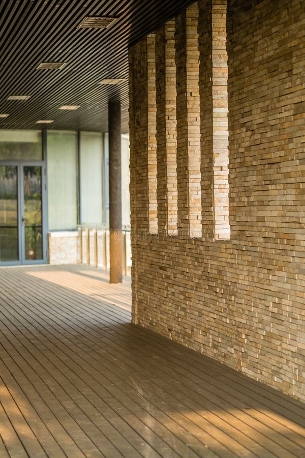 Corridor and Stone Walls stock photo. Image of walls - 28227916