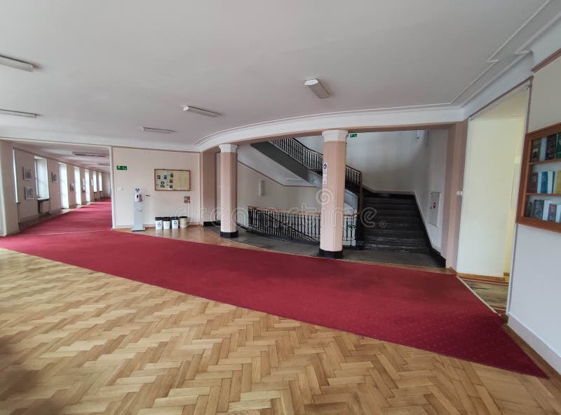 Corridor of a University or Higher Education Institution Stock Image ...