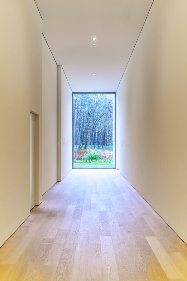 Corridor with window stock image. Image of arches, ornate - 32239713