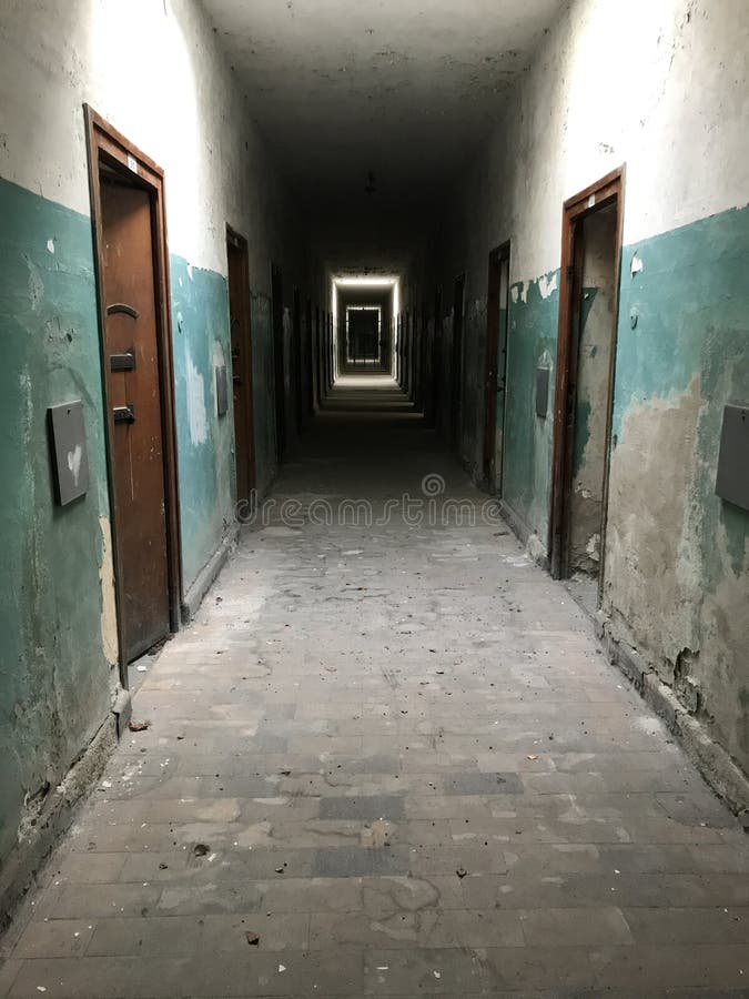 Corridors Inside Dachau Concentration Camp Editorial Stock Photo ...