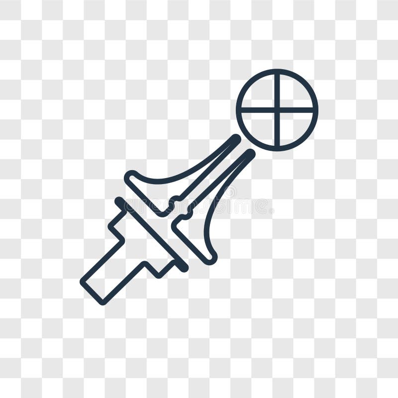 Corrija El Icono Linear Del Vector Del Concepto Aislado En Backgrou ...