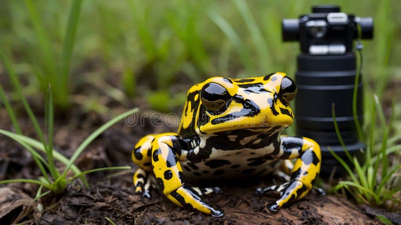 Corroboree Frog in a Scientific Study: Showcasing Conservation Efforts ...