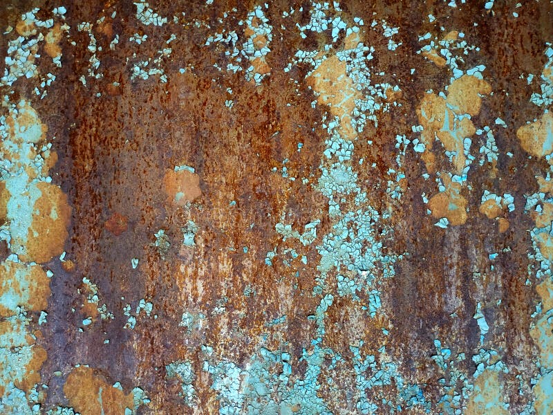 Corroded Metal Background. Rusty Metal Background with Streaks of Rust ...