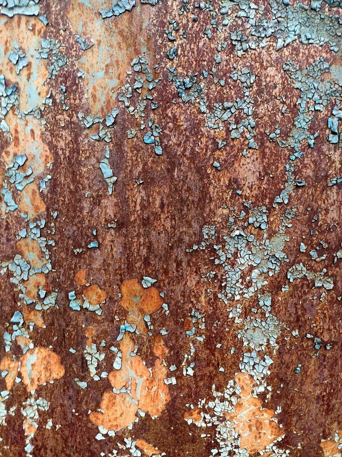 Corroded Metal Background. Rusty Metal Background with Streaks of Rust ...