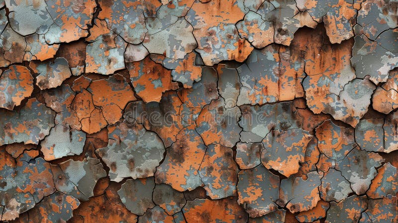 Corroded Metal Surface Shows Signs of Weathering and Rust Stock ...