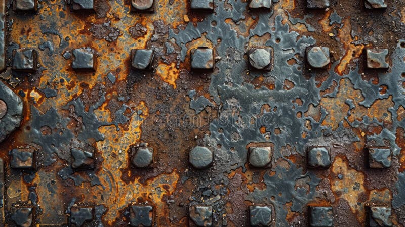 Corroded Metal Surface with Texture of Rust and Dirt on Industrial ...