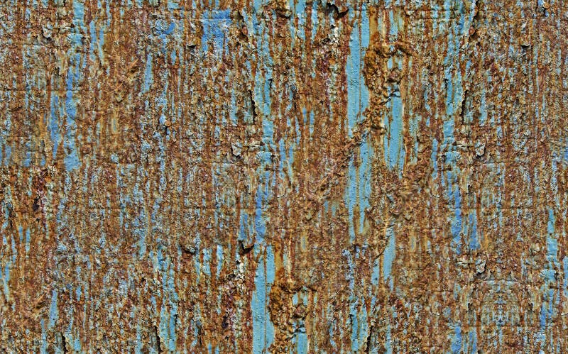 Corroded Painted Metal Surface Stock Photo - Image of macro, dirty ...