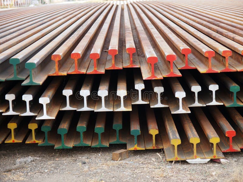 Corroded steel beam stock photo. Image of rail, construction - 28711012