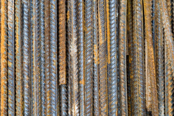 Corroding Iron Rods stock image. Image of corrosion, close - 2863351