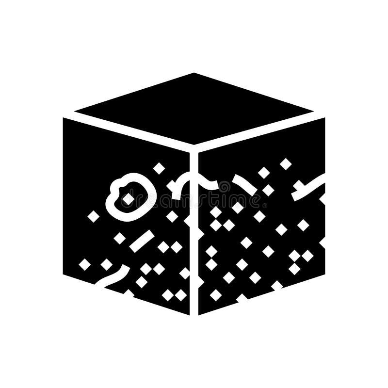 Corrosion Materials Engineering Glyph Icon Vector Illustration Stock ...