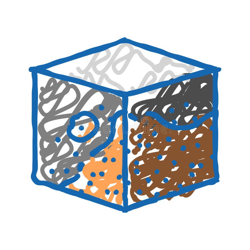 Corrosion Materials Engineering Icon Doodle Illustration Stock Illustration - Illustration of ...