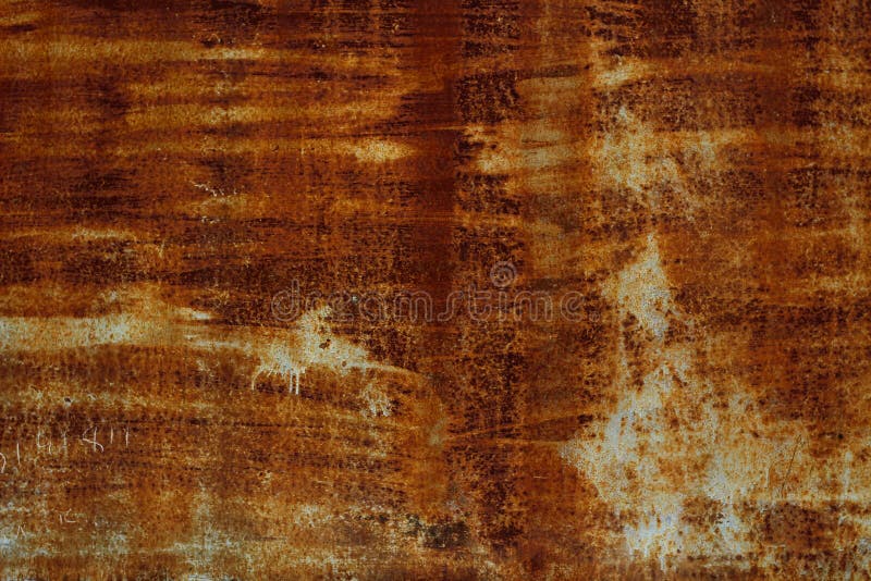 Corrosion on a Metal Surface. Rust on Iron Stock Image - Image of ...