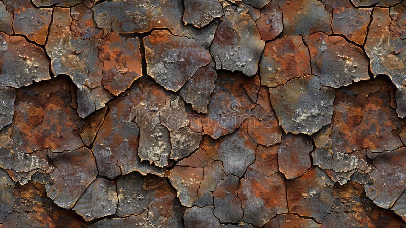 Corrosion and Rust Evident on Weathered Metal Surfaces Stock ...