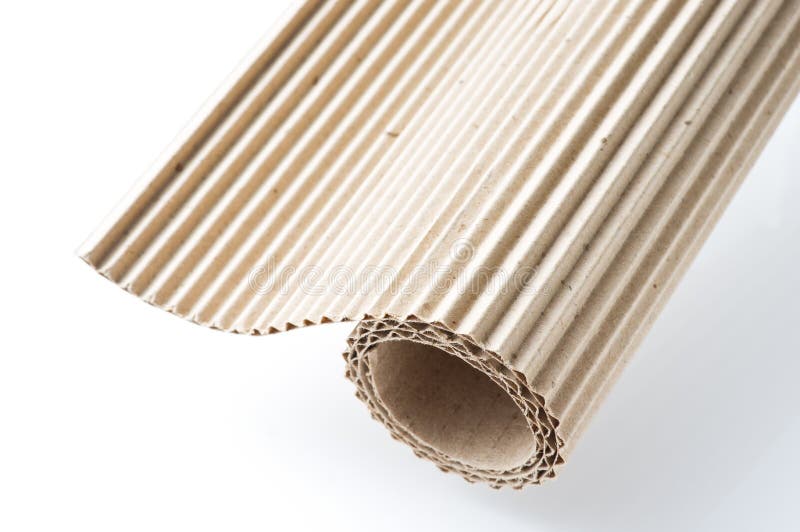 Corrugate paper stock photo. Image of corrugate, brown - 49483684