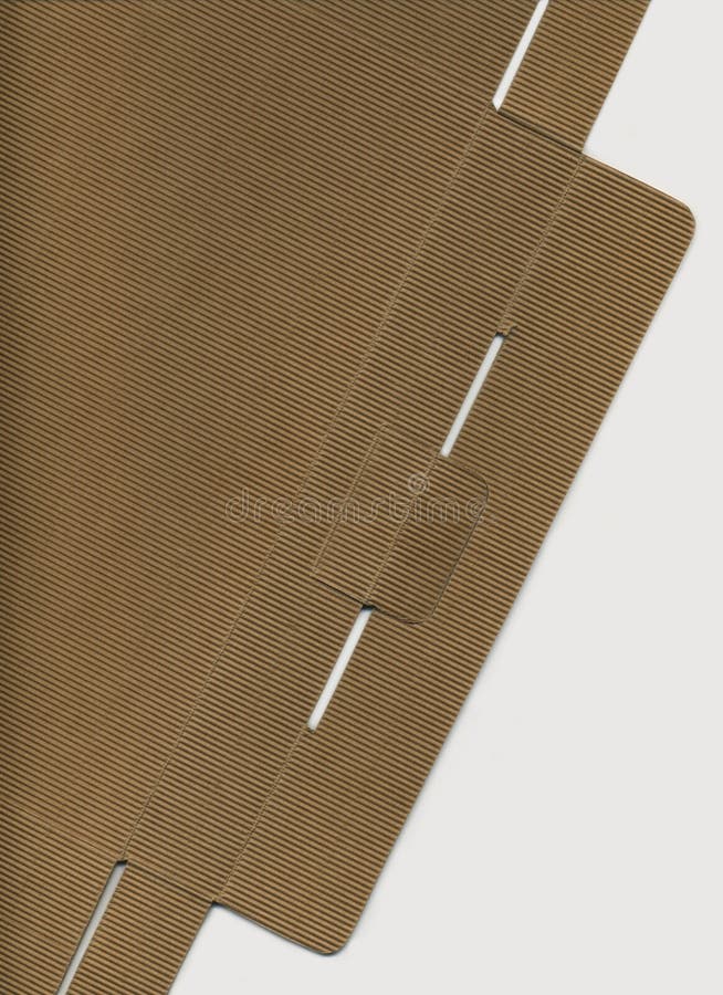 Corrugated cardboard stock image. Image of coarse, pattern - 12229817