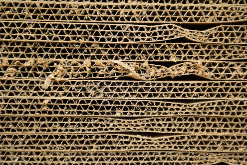 Corrugated cardboard stock photo. Image of board, paperboard - 38154324