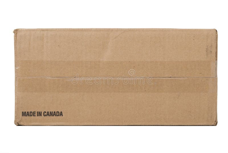 Corrugated Cardboard Box stock image. Image of cardboard - 8074505